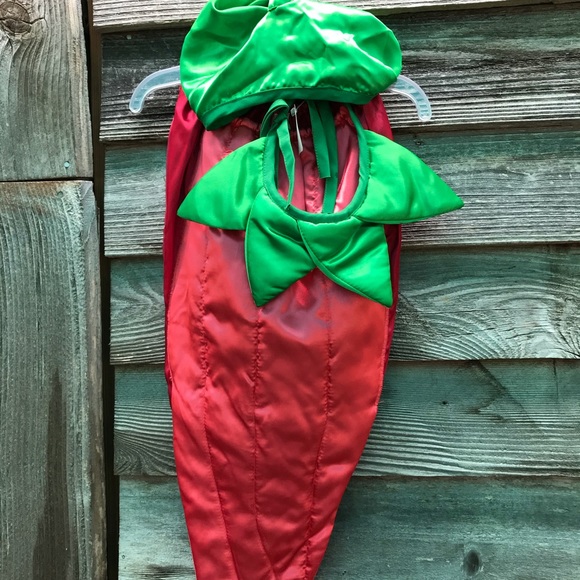 Costumes | Hot Pepper Baby Costume | Poshmark